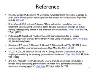 Dose Algorithm for Scanning Proton | PPT