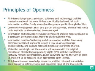 NMEICT Open Licensing Policy Guidelines | PPT