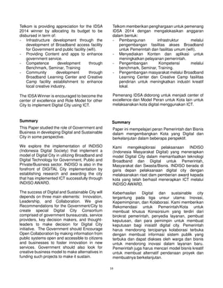 20140601 the role of business and government in smart sustainable city | PDF