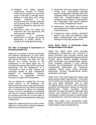 20140601 the role of business and government in smart sustainable city | PDF