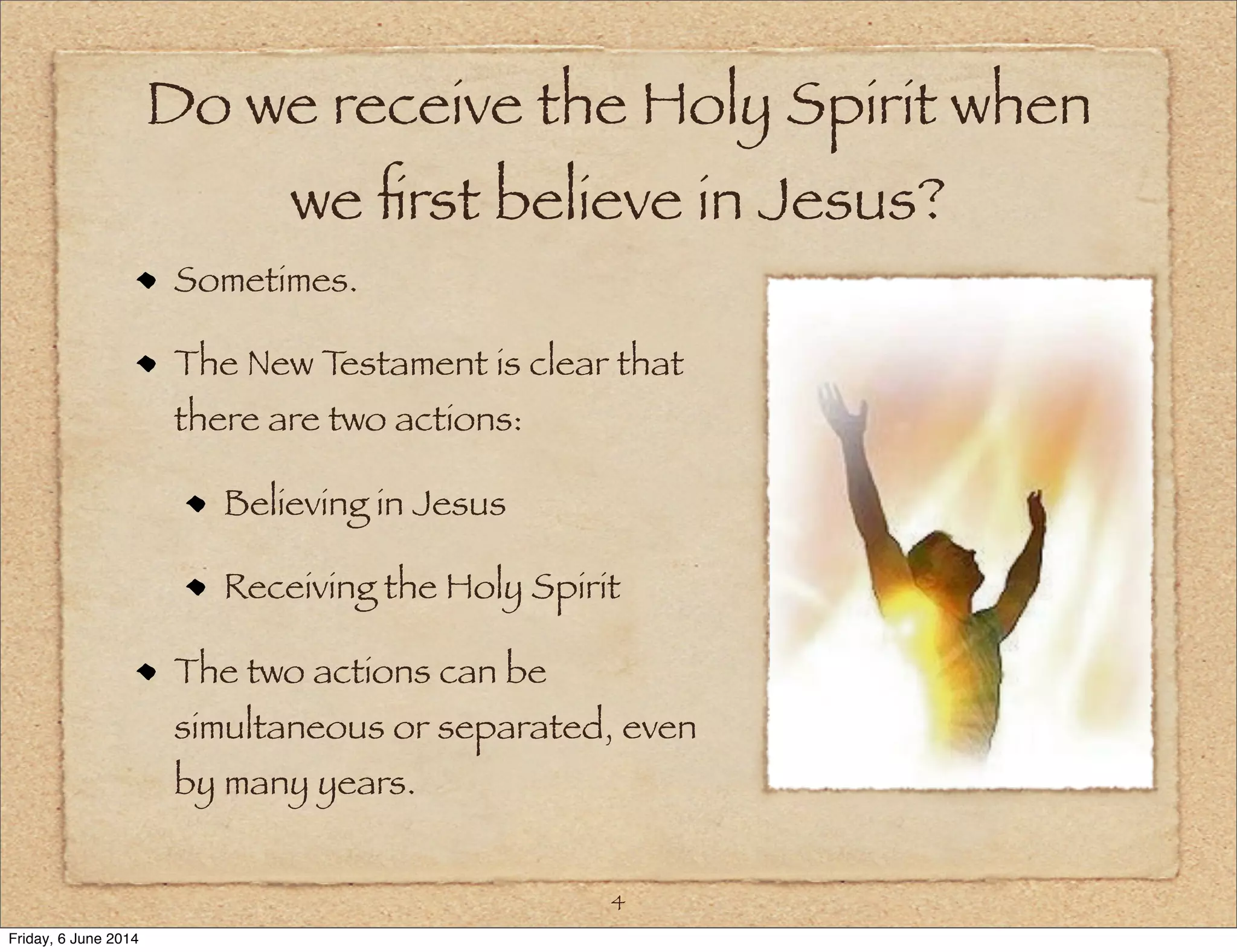 Jesus and the Holy Spirit Part 2 | PDF | Christianity | Religion & Spirituality
