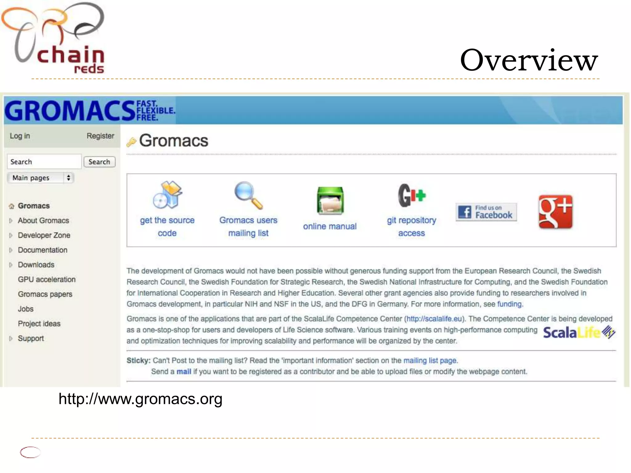 Gromacs on Science Gateway | PPT