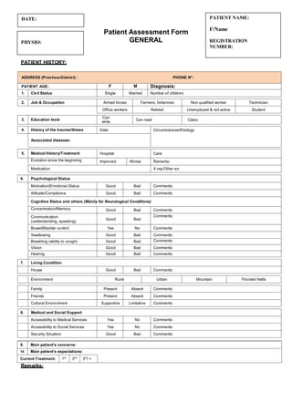 geriatric physiotherapy assesment by Dr Akshay and Dr shivani | PDF