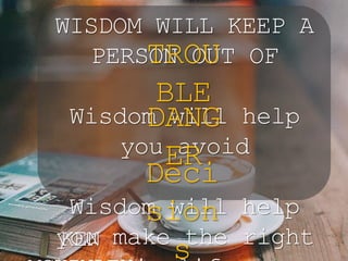 Walk in Wisdom | PPTX