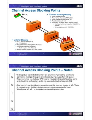 IBM MQ Channel Authentication | PDF