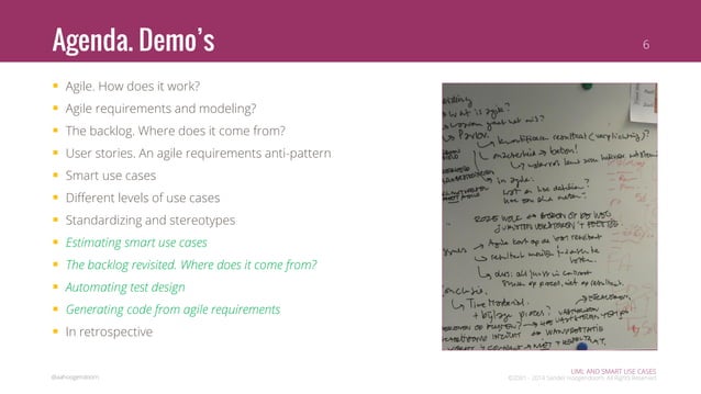 Pragmatic agile model driven development using smart use cases | PPT Pragmatic agile model driven development using smart use cases | PPT