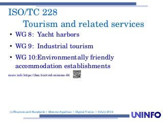 (e)Tourism and Standards | PPT