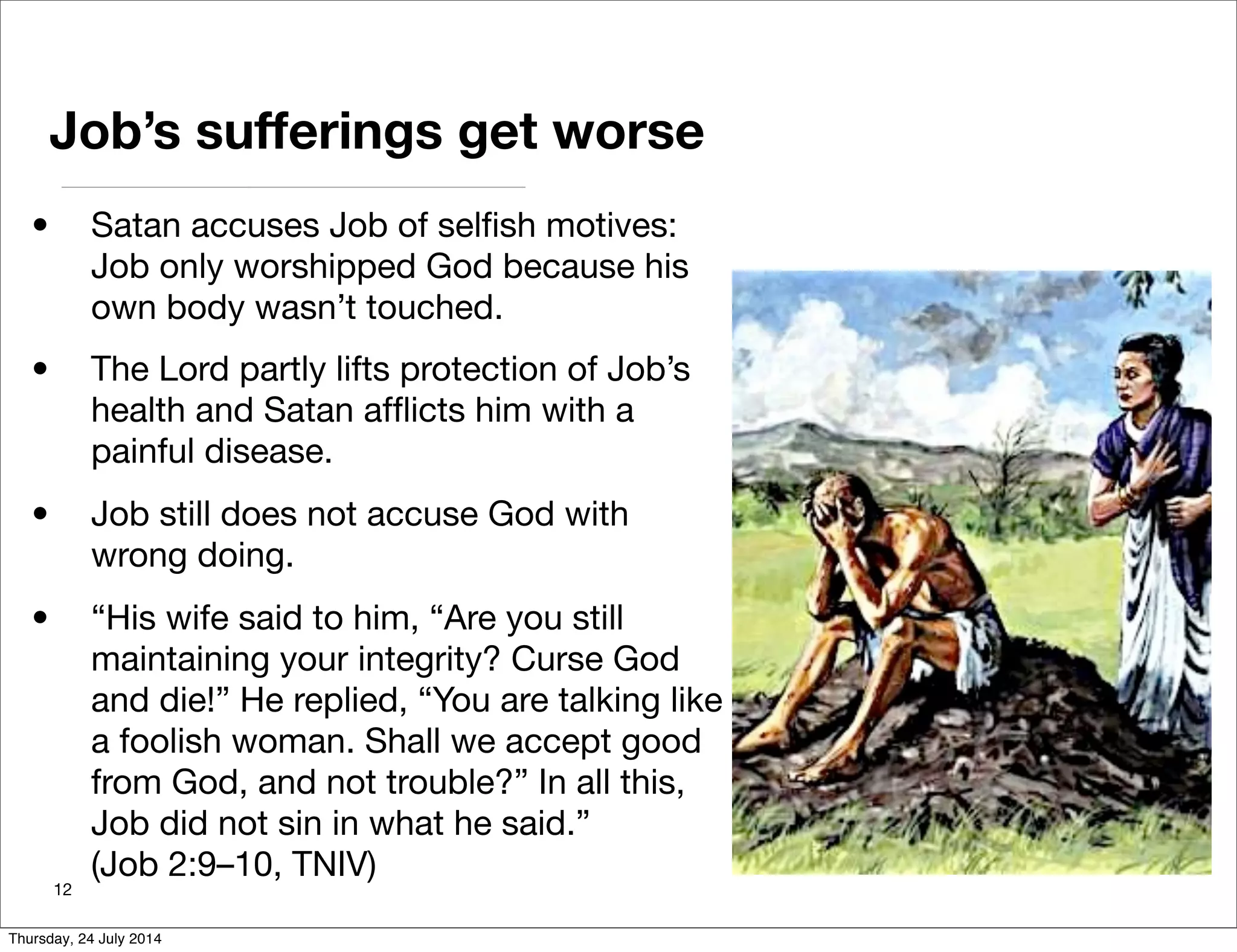 Journey Through the Bible: The Book of Job | PDF