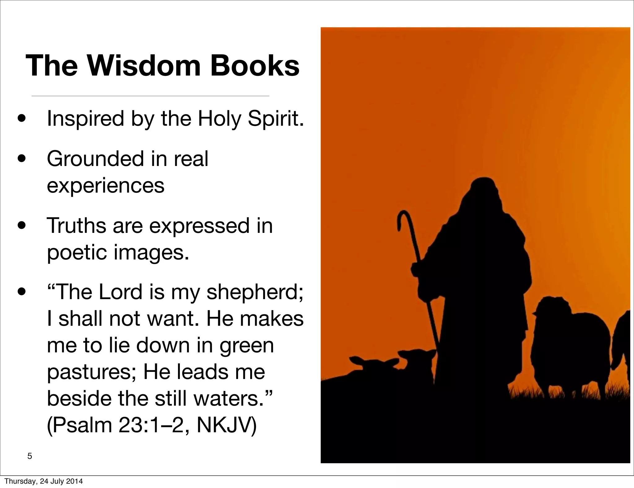 Journey Through the Bible: The Book of Job | PPT