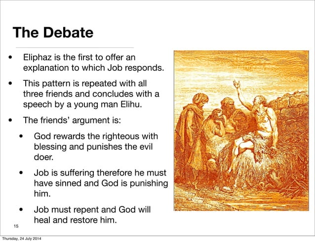 Journey Through the Bible: The Book of Job | PDF | Christianity ...