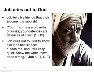 Journey Through the Bible: The Book of Job | PDF