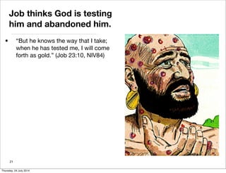 Journey Through the Bible: The Book of Job | PDF