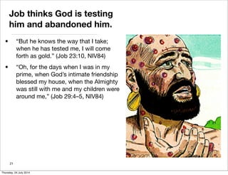 Journey Through the Bible: The Book of Job | PDF