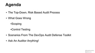 Keeping The Auditor Away: DevOps Audit Compliance Case Studies | PPTX