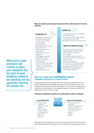 Fao-capgemini-european taxreporting services | PDF