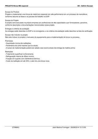 Broca MD Especial | PDF