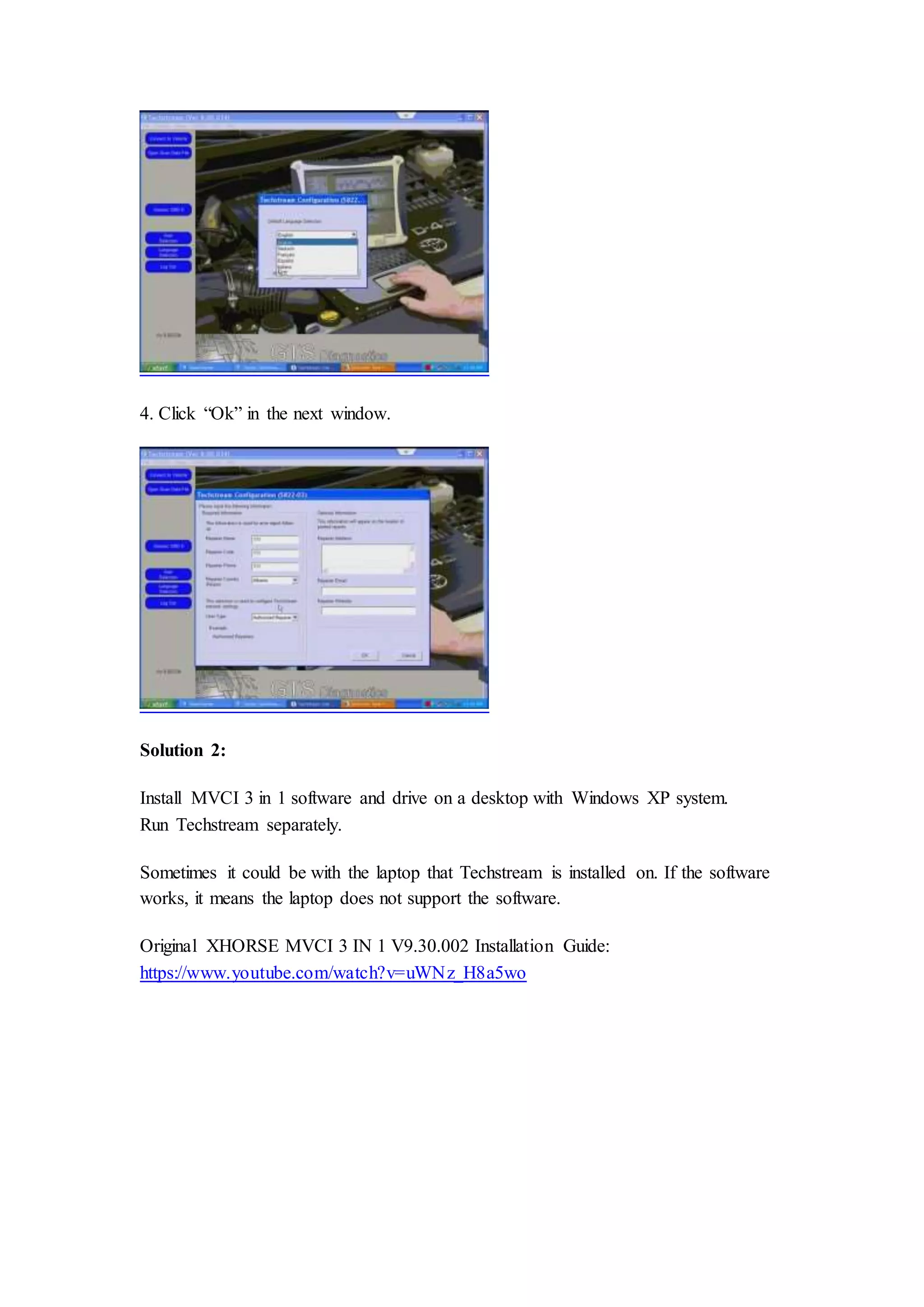 how to fix mvci techstream “unable to connect to vim” | DOCX