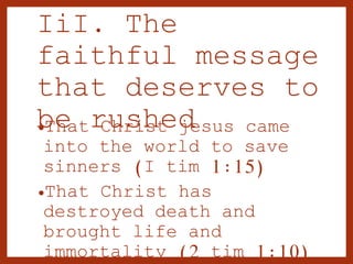 Jesus Christ the Savior | PPTX