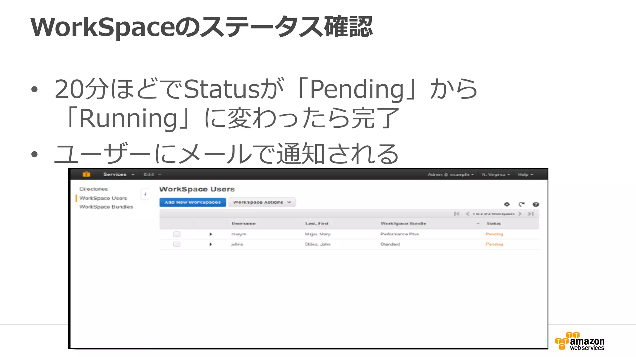 AWS Black Belt Techシリーズ Amazon Workspaces | PPT