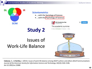 Scientometric Studies of Academic Writing | PPT