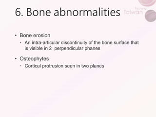 20140913 basic musculoskeletal ultrasound abnormalities kailen tsai更正版 ...
