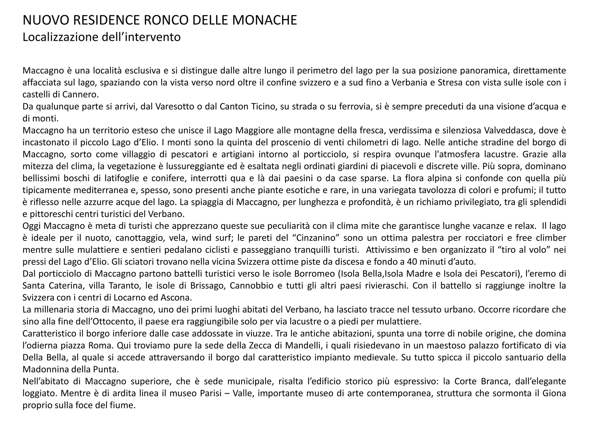 Presentazione_Residence_Ronco_delle_monache | PPTX