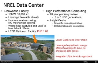 Bits, Bytes and BTUs: Warm Water Liquid Cooling at NREL | PPT