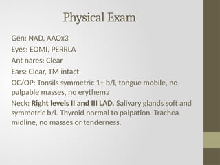 Cancer of unkown primary rule of surgery | PPTX
