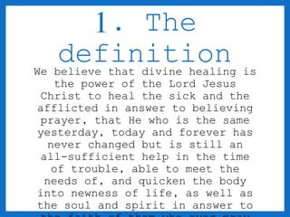 Jesus Christ the Healer | PPTX