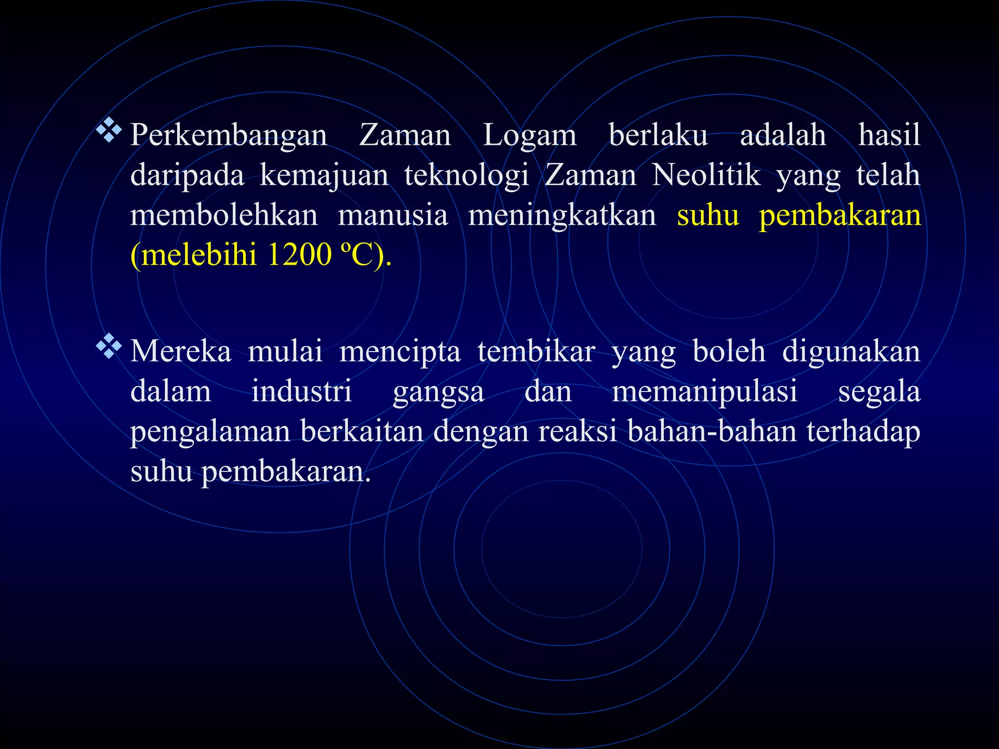 zaman logam | PPT