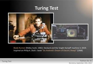 Python and Machine Learning - BCN Python Meetup - 25th Sep 2014 | PPT