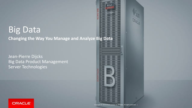 Oracle Big Data Appliance and Big Data SQL for advanced analytics | PPTX