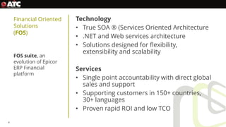 Epicor ERP - FOS Suite product profile | PPT
