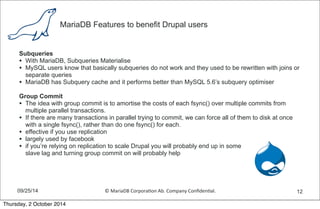 High Performance Drupal with MariaDB | PDF | Databases | Computer Software and Applications