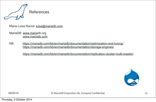 High Performance Drupal with MariaDB | PDF | Databases | Computer Software and Applications
