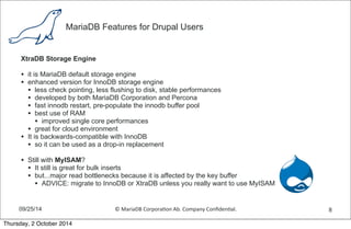 High Performance Drupal with MariaDB | PDF | Databases | Computer Software and Applications