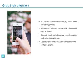 How-to Write Effective Event Messaging | PPT