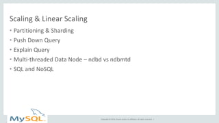 20141011 my sql clusterv01pptx | PPT