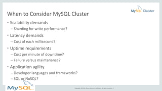 20141011 my sql clusterv01pptx | PPT
