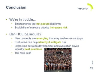 How to secure HCE | PDF