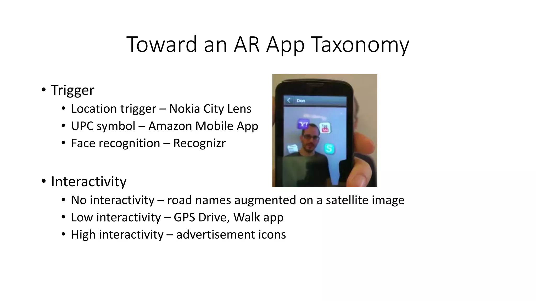 Lab Meeting - 20141028 - Augmented Reality Interfaces | PPT