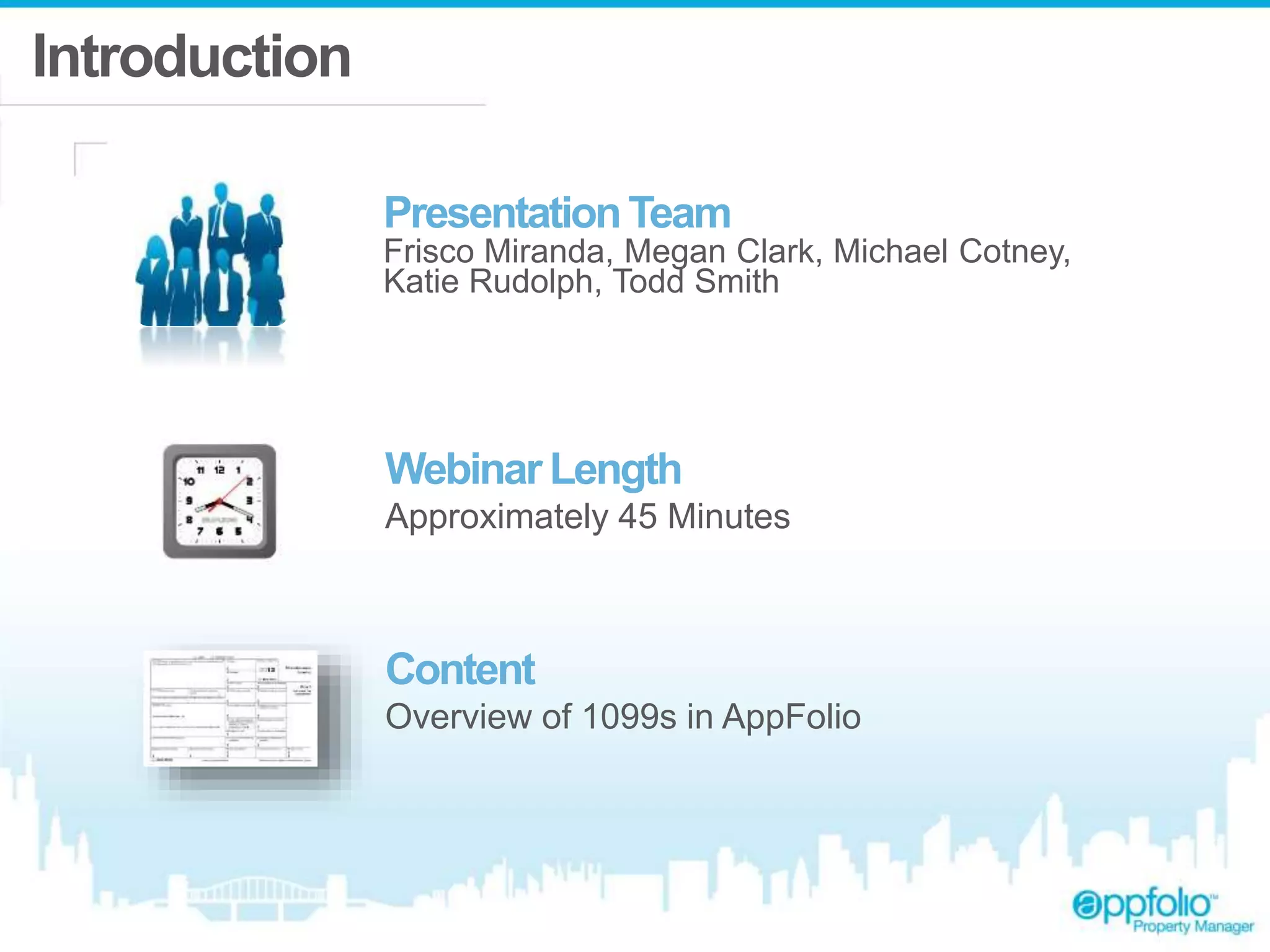AppFolio 1099s - December Webinar | PPTX