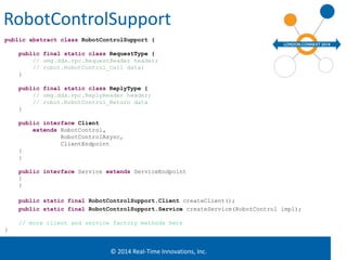 Remote Procedure Call over DDS - London Connext DDS Conference | PPTX