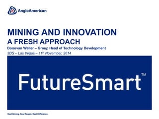 Mining and innovation: a fresh approach | PPTX