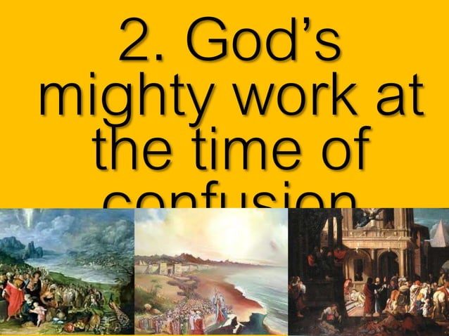 God's Mighty Works - Part 2 | PPT