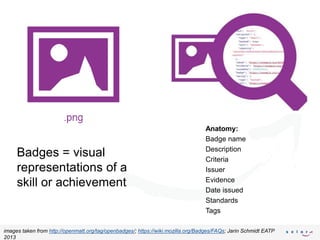 Increasing talent mobility: (Open) Badges @ Selor | PPT