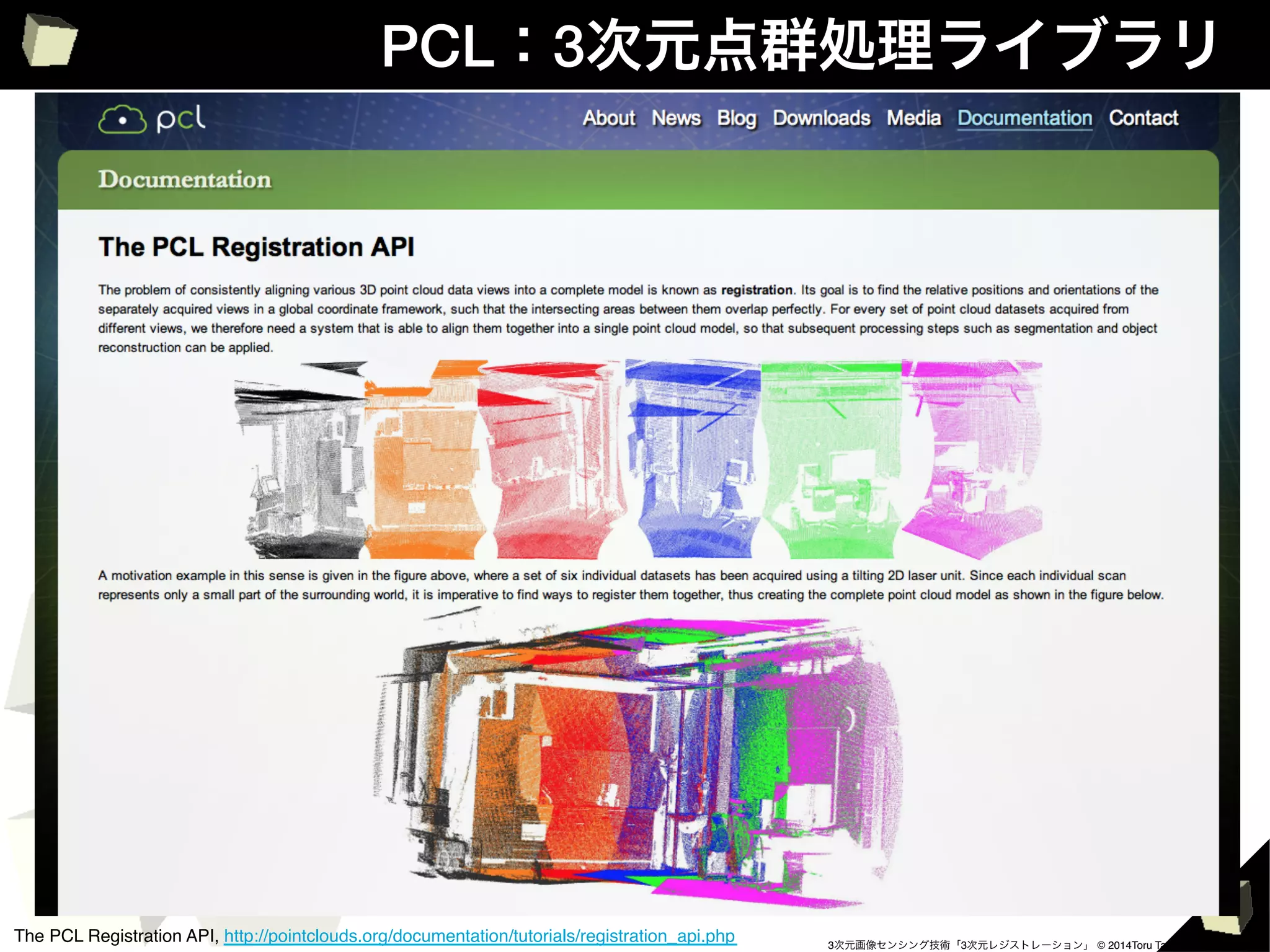 3次元レジストレーション（PCLデモとコード付き） | PDF