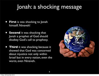 Journey Through the Bible: Jonah - God of the Second Chance | PDF