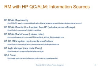 Requirements Management with HP ALM | PPS