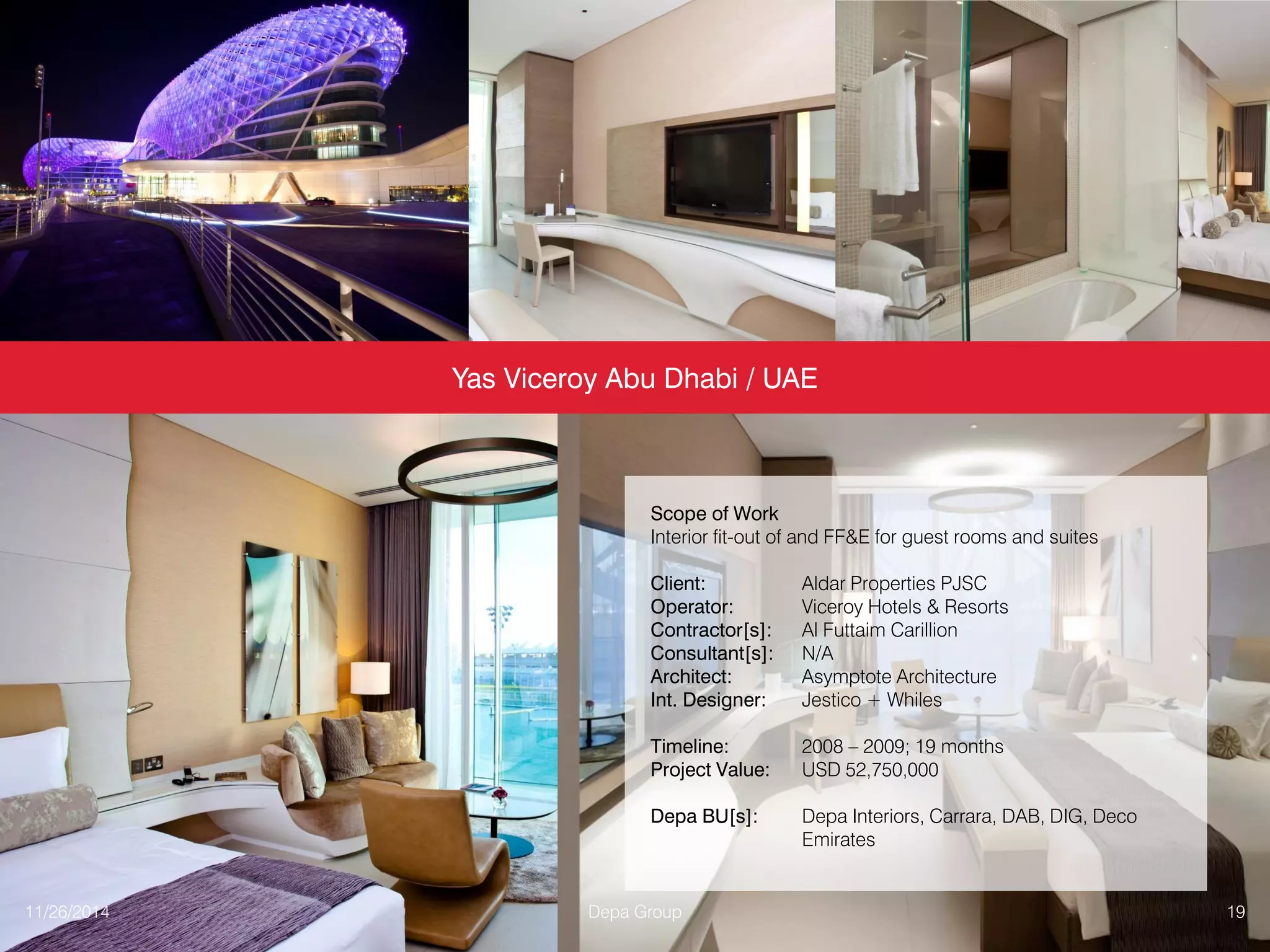 Depa Interiors Fit-out contracting profile | PDF